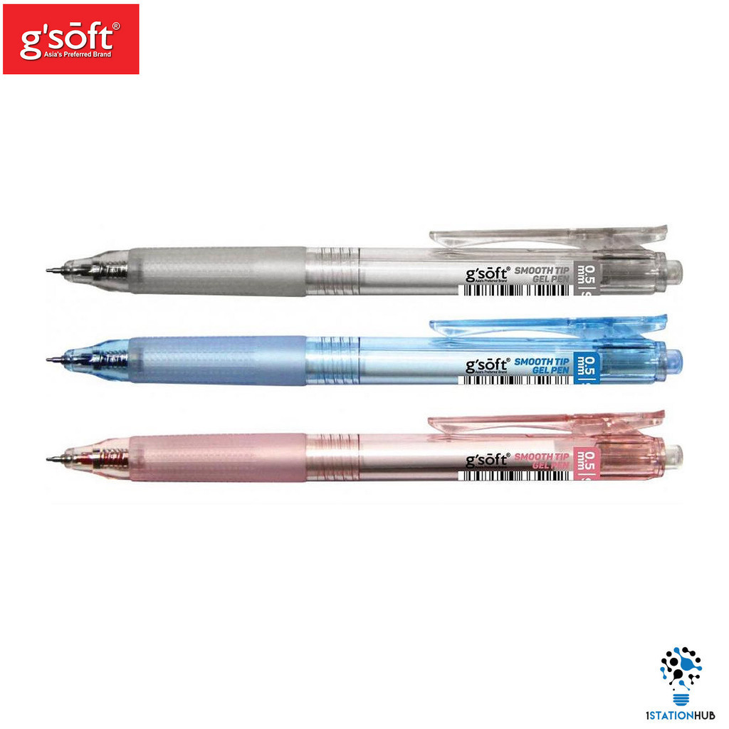G'Soft ST5 Gel Ink Pen 0.5mm | Retractable Pens | Smooth | Home Office ...