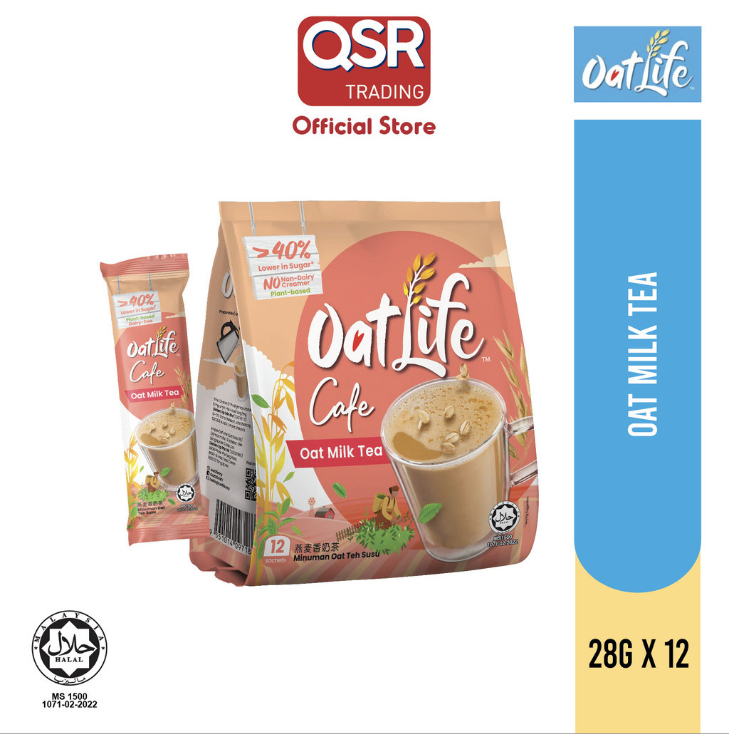 Oatlife Cafe Oat Milk Tea (28g X 12 Sachets) | Shopee Malaysia