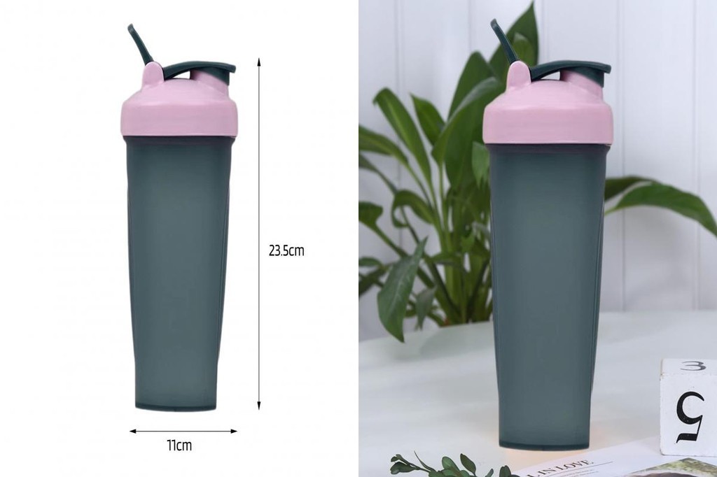 [Nice] Shaker Cup with Wide Mouth Portable Protein Shaker Cup 800ml ...