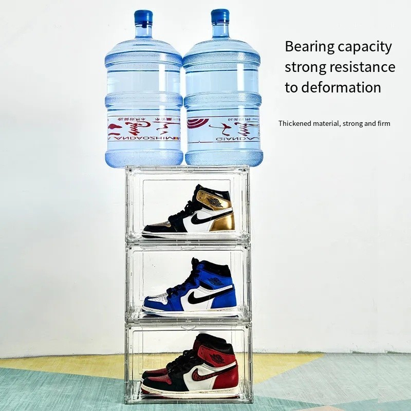 Full Transparent PET Shoe Box | Side Opening | Magnetic | Thickened ...