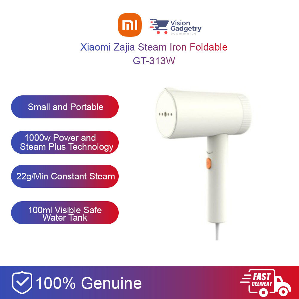 Lofans Zajia Zanjia Foldable Electric Steam Iron Garment Steamer (1000W) GT-313W | Shopee Malaysia
