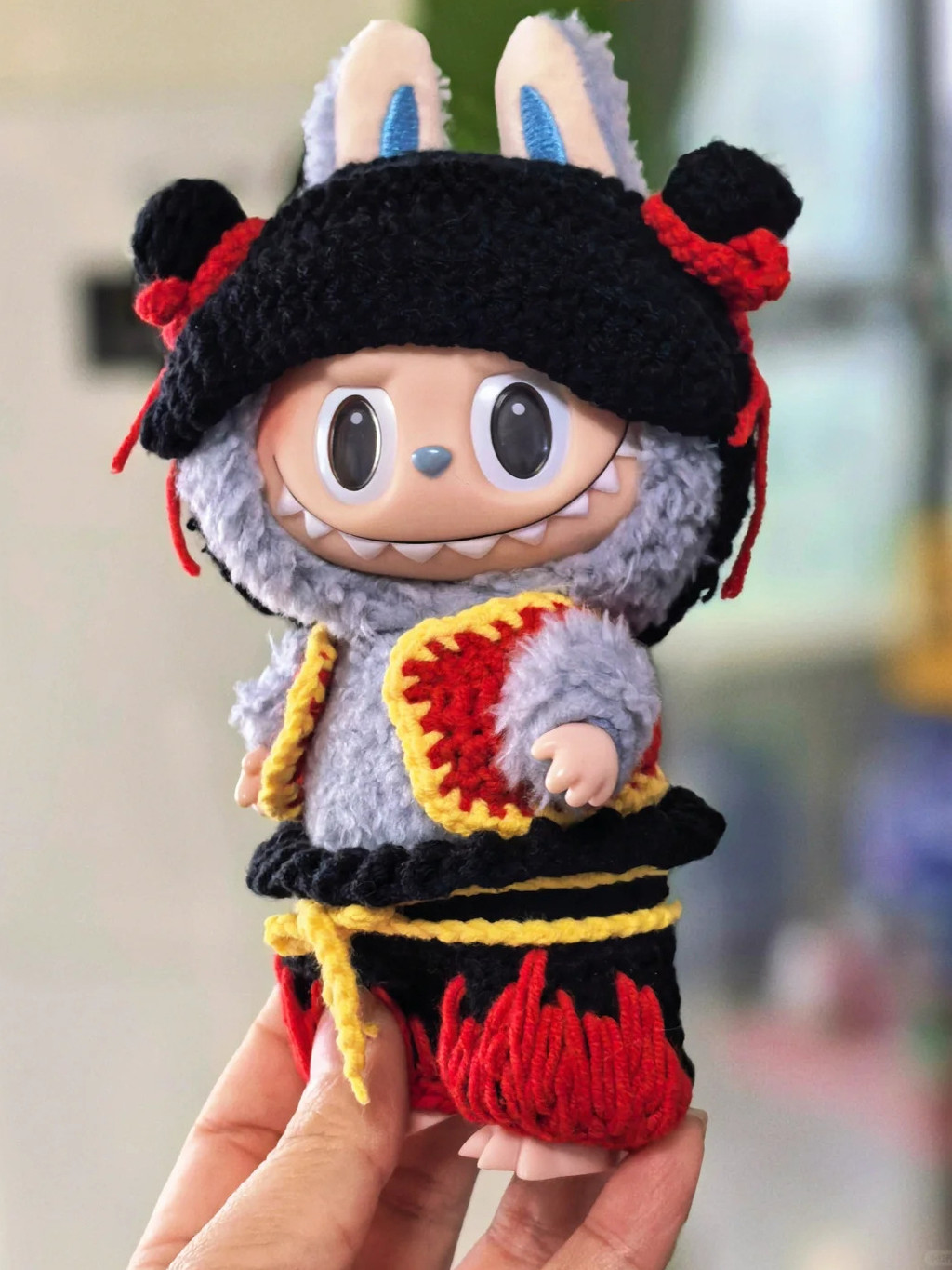 (Cloth Only) For 17cm Labubu Nezha Style Handmade Doll Outfit Labubu ...