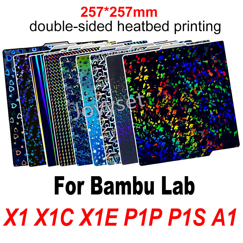 X1C P1P P1S A1 X1 Build Plate for Bambu Lab Plate Smooth PEI Sheet PEO ...
