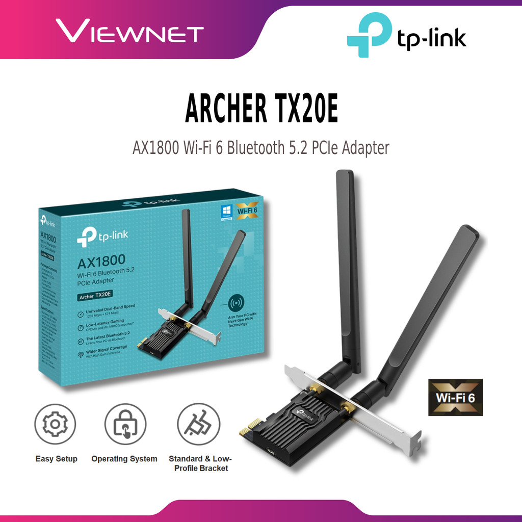 TP-LINK ARCHER TX20E / ARCHER TX55E / ARCHER TXE72E / ARHER TXE75E ...