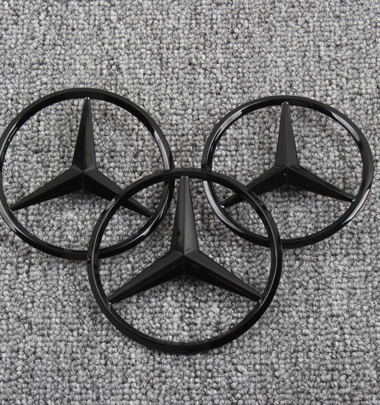 Suitable for Mercedes-Benz Car Logo Three-Prong Star Logo A E S-Class ...