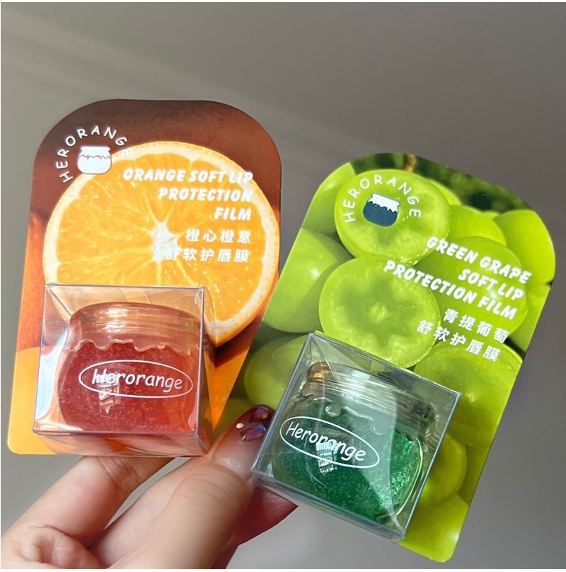 HERORANGE Honey Jar Lip Mask Moisturizes Lip Mask Jar | Shopee Malaysia
