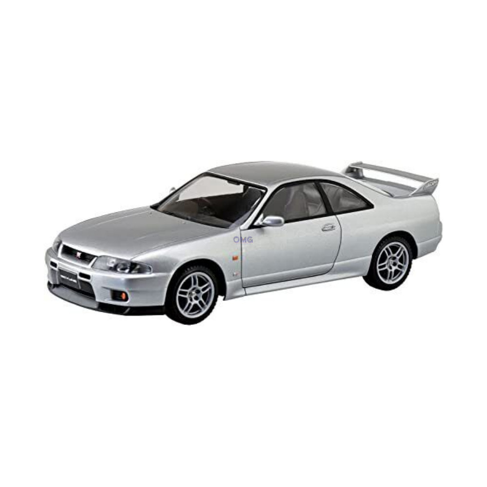 Aoshima 1/32 Nissan R33 Skyline GT-R (Silver) No.15D The Snap Kit 06457 ...