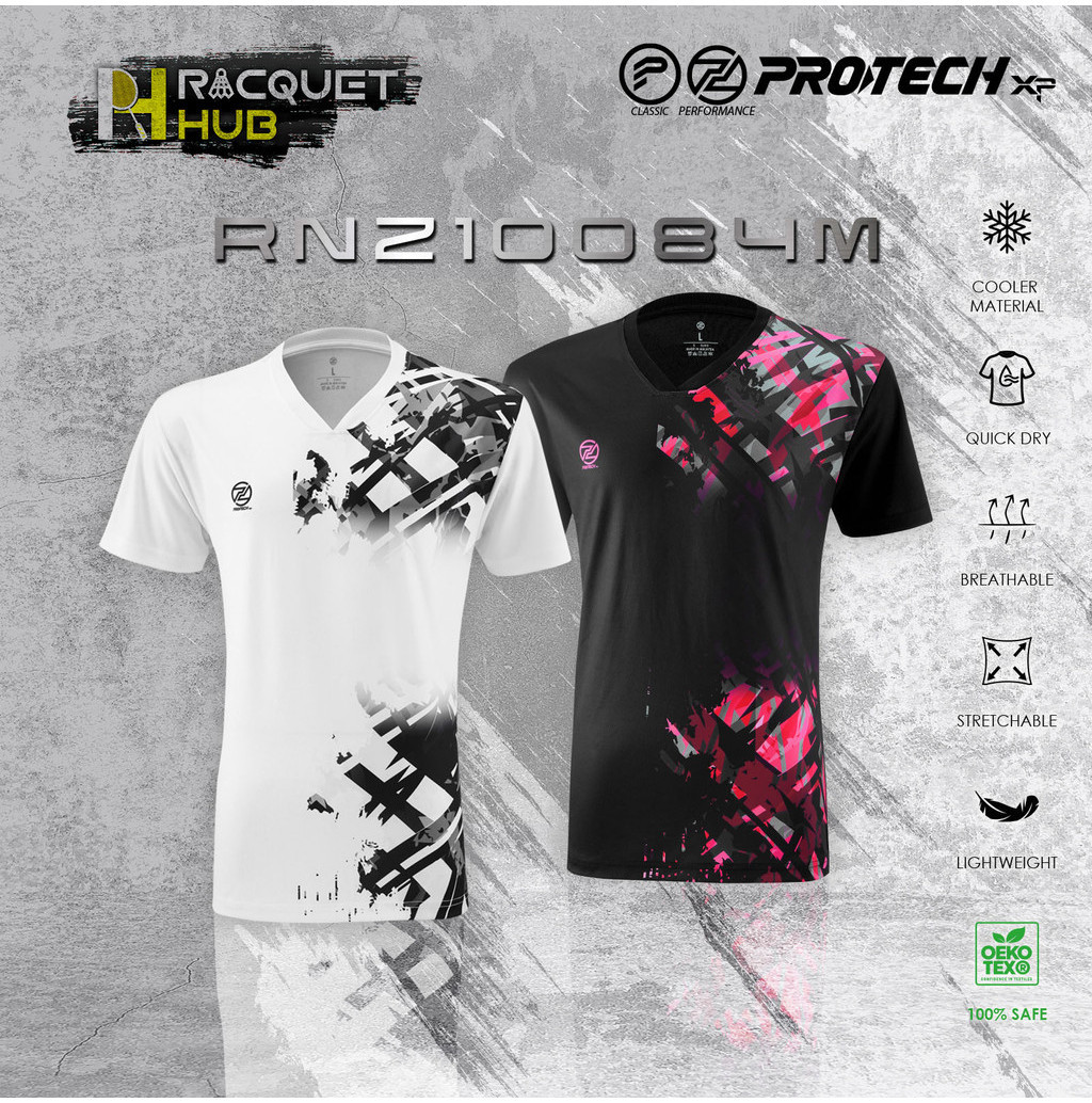 PROTECH Badminton Dry Fit Tournamnet Jersey- RNZ10084M | Shopee Malaysia