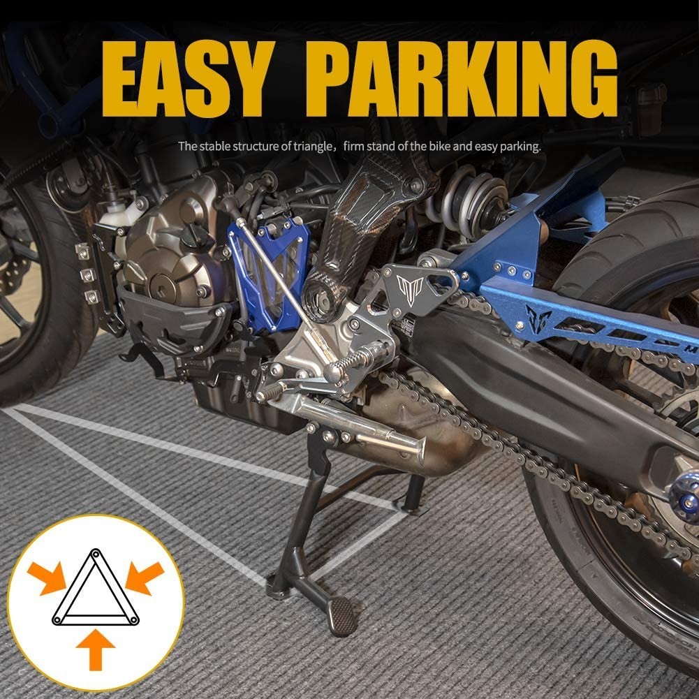 FZ MT 07 Centerstand Center Kickstand Foot Side Stand Parking Firm ...