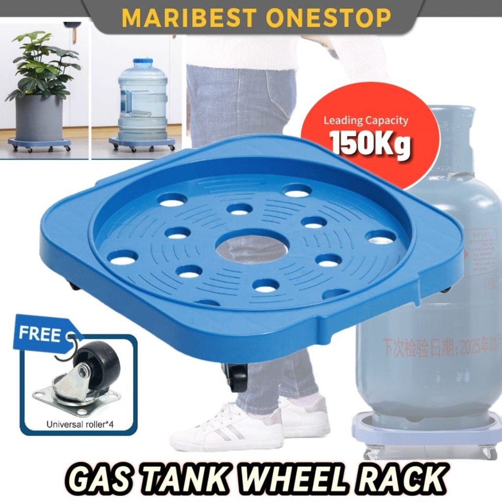 Multifunctional Tank Tray Cylinder Base Holder with Wheels Rack Base ...