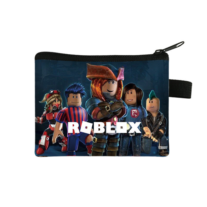Roblox anime peripheral coin wallet key bank card storage bag can be ...