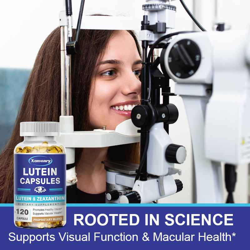 Lutein Supplement - With Zeaxanthin - Supports eye health, visual ...