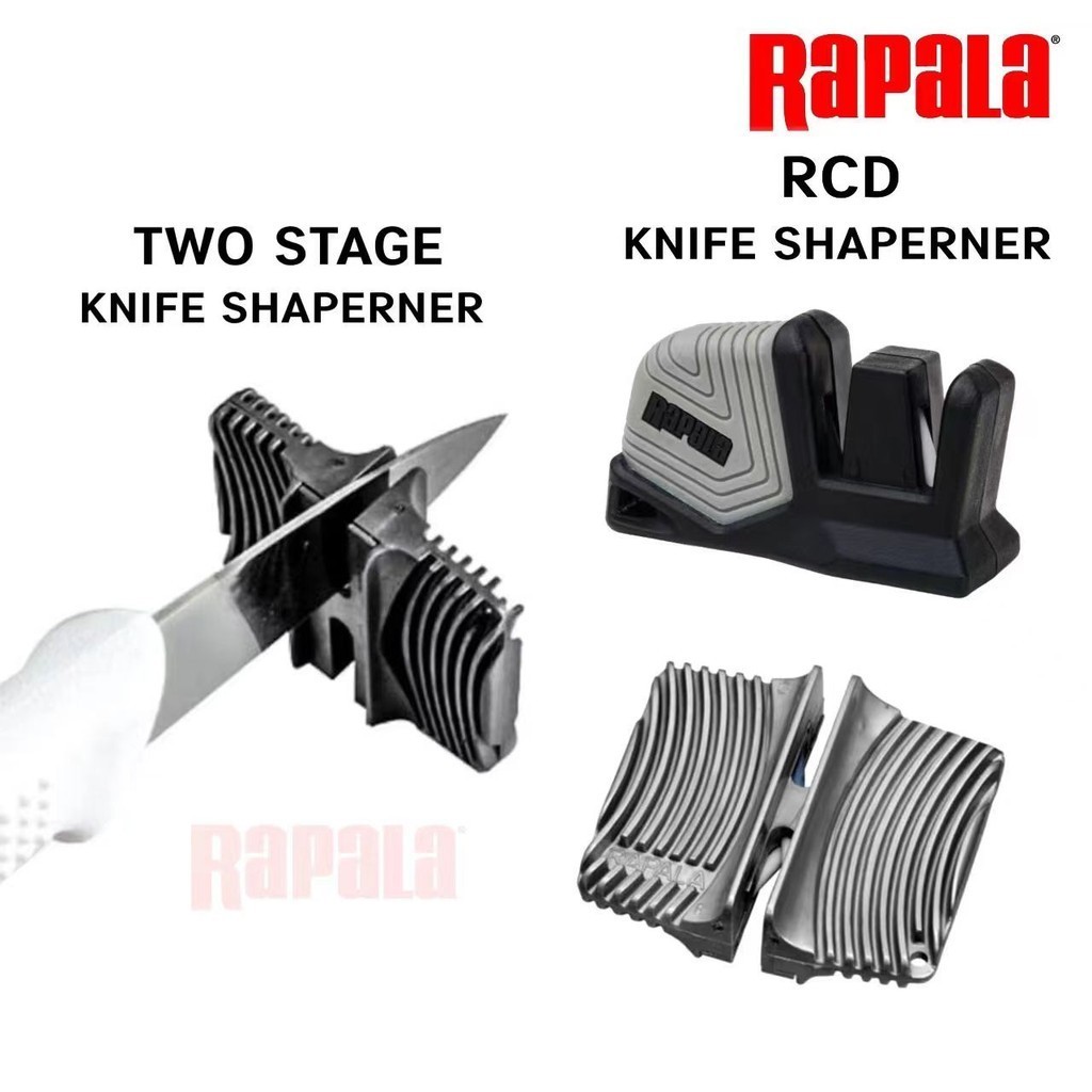 RAPALA RCD KNIFE SHARPENER (RCDKS) & TWO-STAGE KNIFE SHARPENER (SH2) | Shopee Malaysia