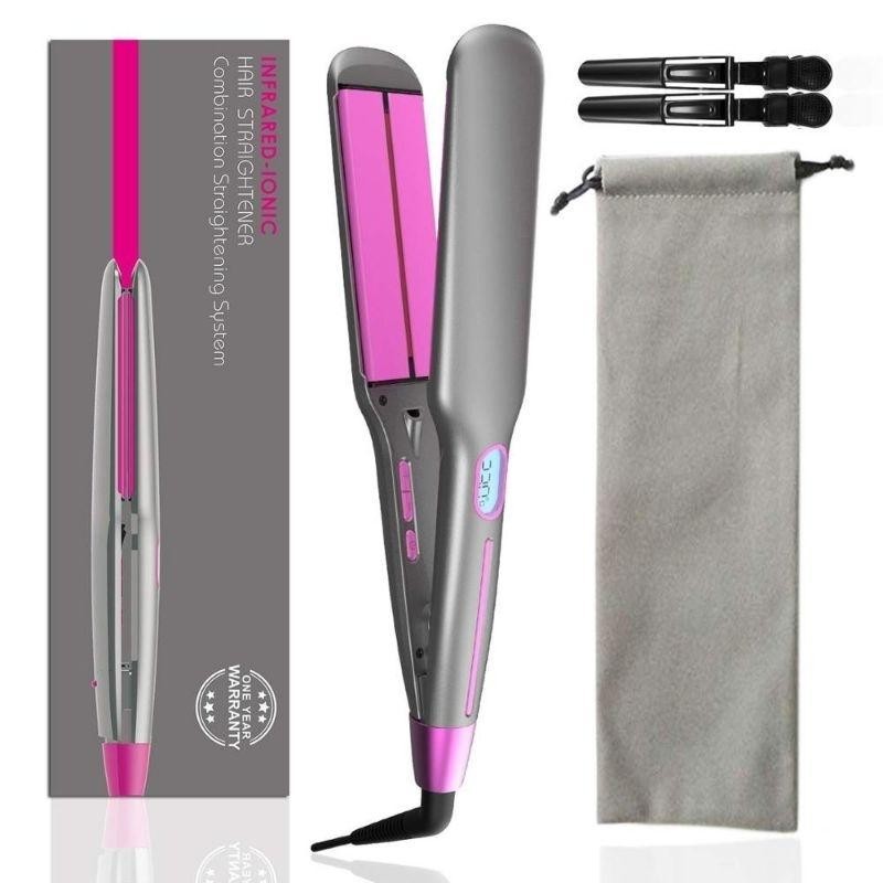 VGR V-562 Negative Ion Hair Curler Straightener Multifunctional ...