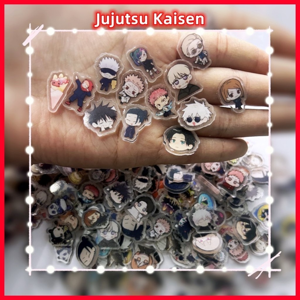 ((MC) Jujutsu Kaisen 2cm (Random 1 Piece) Gojo Satoru Acrylic Piece DIY ...