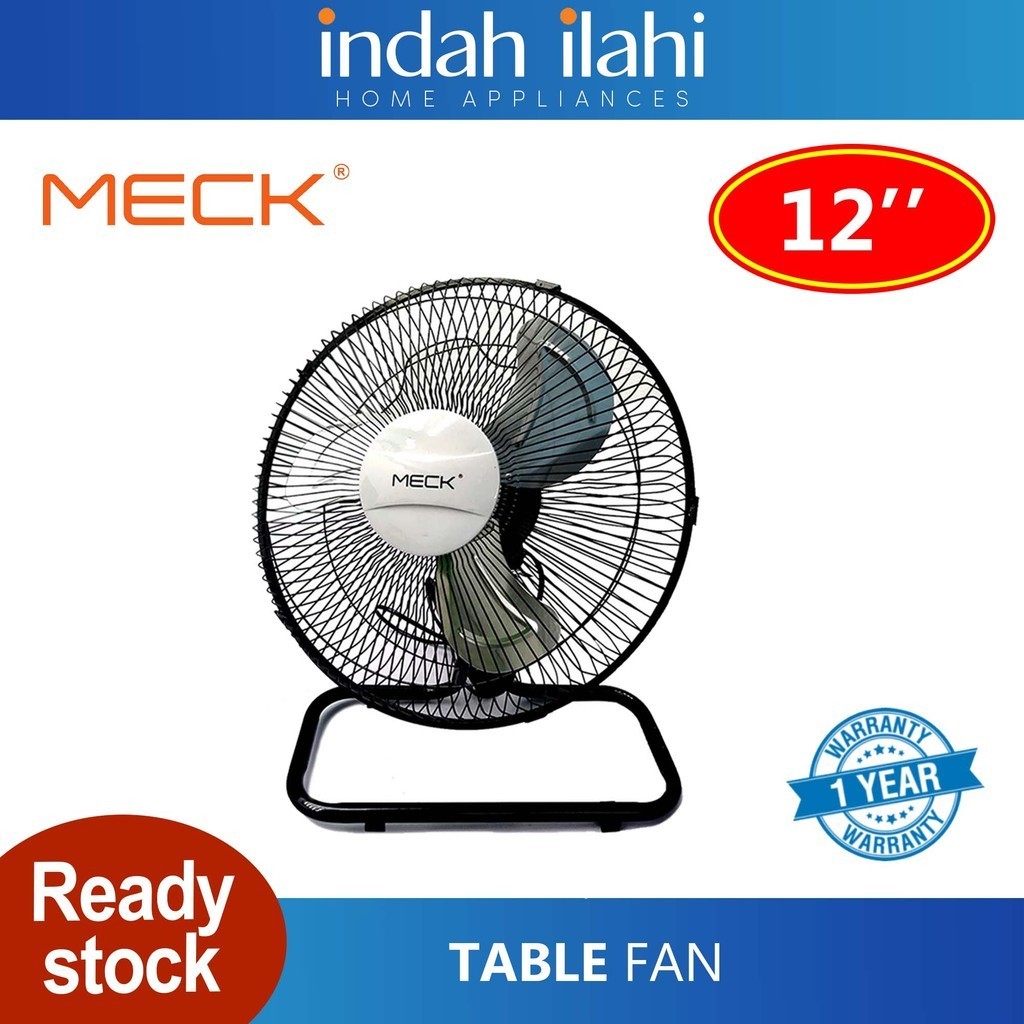 Meck Table / Floor Fan (12") MTF-128I | Shopee Malaysia