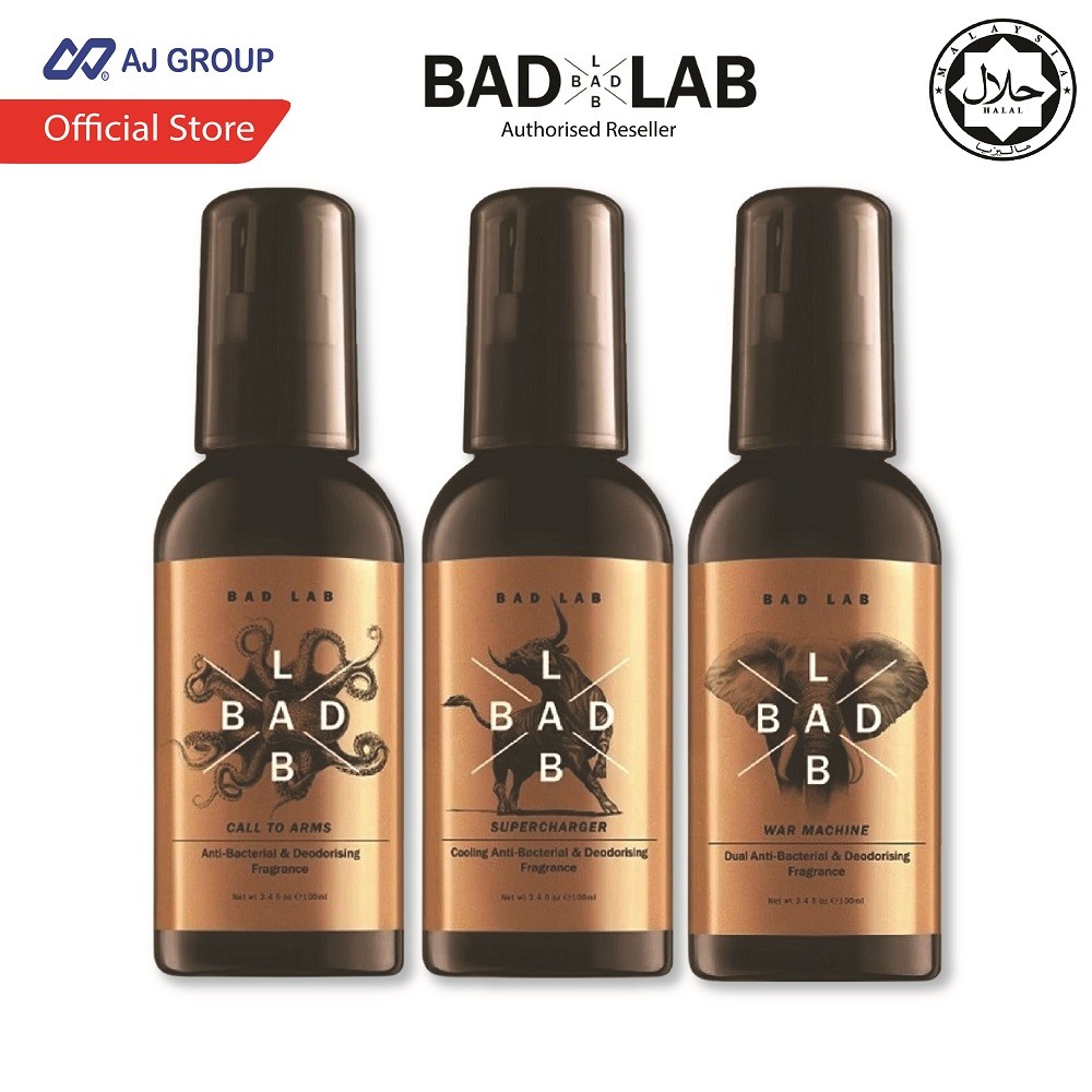 Bad Lab Anti-Bacterial & Deodorising Fragrance (100ml) | Shopee Malaysia