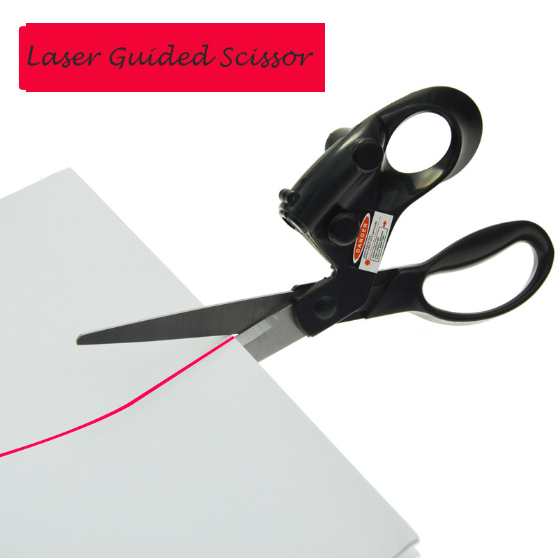 Professional Sewing Laser Guided Scissors for Home Craft Wrapping Gift ...