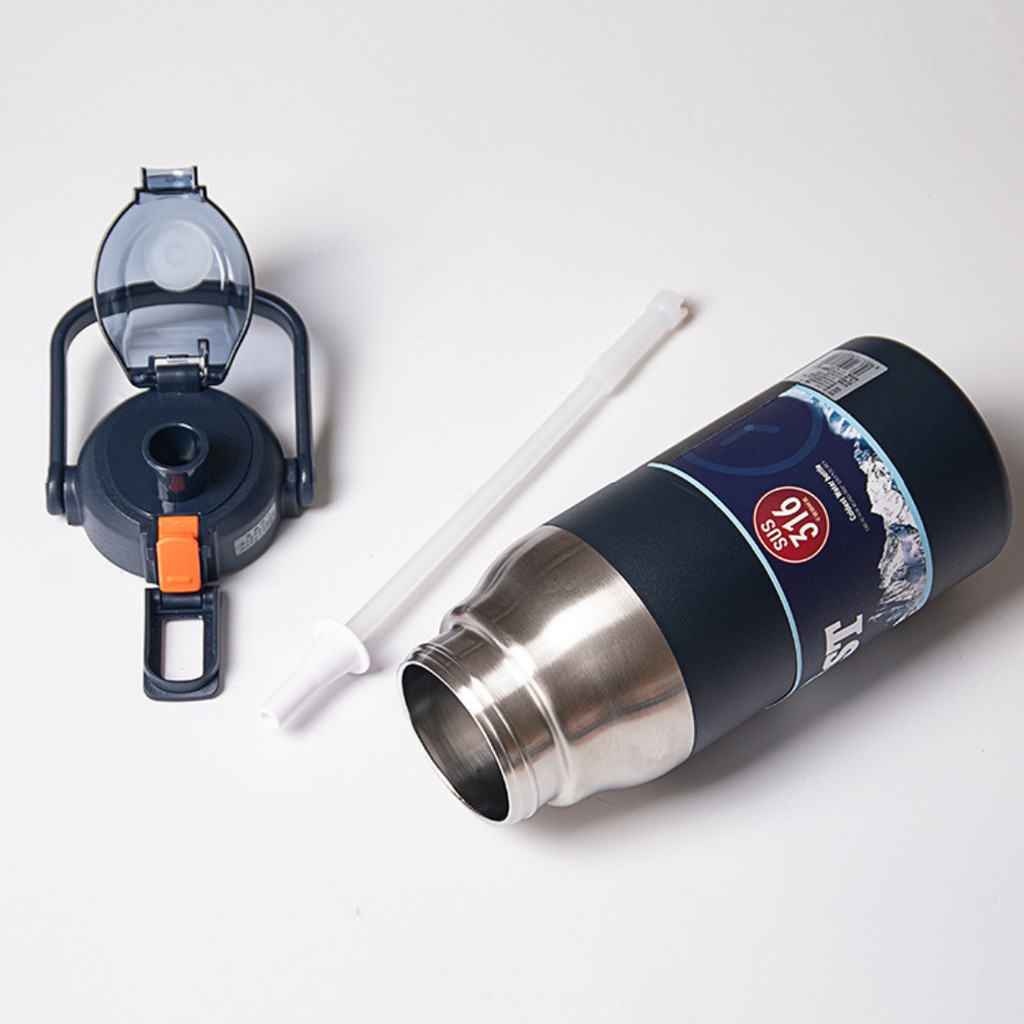 DODGE SUS316 1300ml/1700ml Letak Nama Stainless Steel Vacuum Flask ...