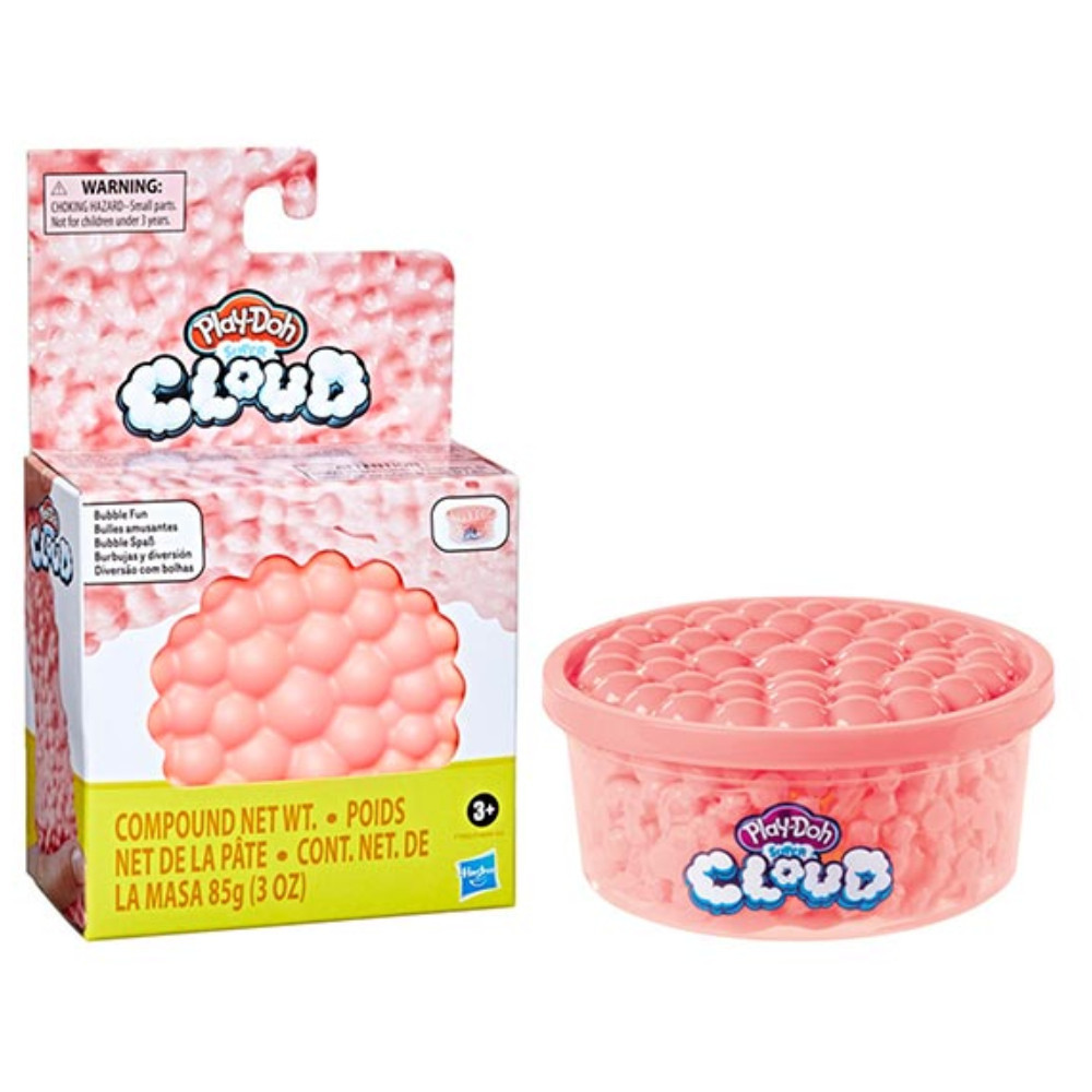 Play-Doh Super Cloud Bubble Fun Orange Single Can (F4699) | Shopee Malaysia