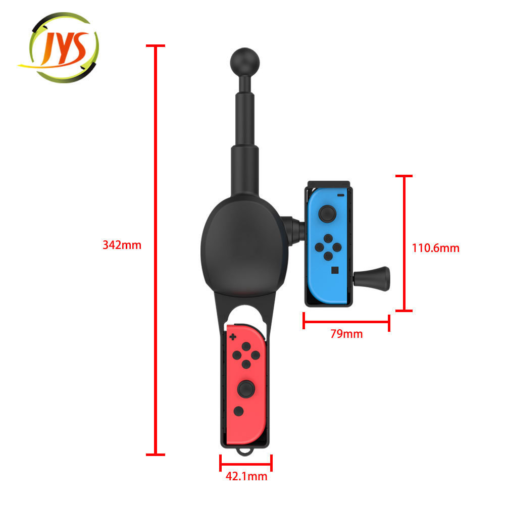 Nintendo Switch Game Handle Fishing Rod NS JoyCon Left and Right Handle ...