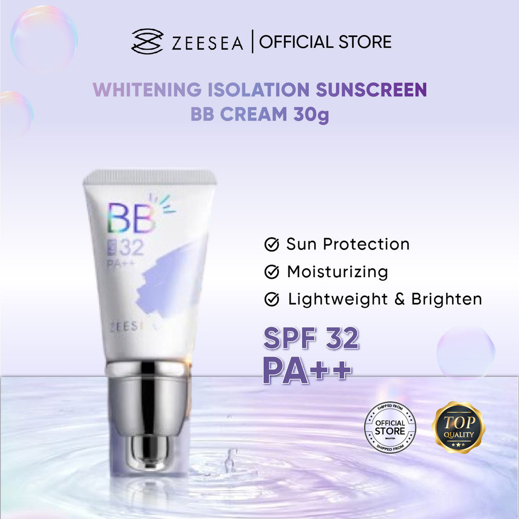 ZEESEA Whitening Isolation Sunscreen BB Cream (30g) 滋色美白隔离防晒BB霜 ...