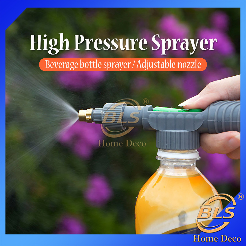 High Pressure Sprayer Adjustable Nozzle Beverage Bottle Spray Head 441 ...