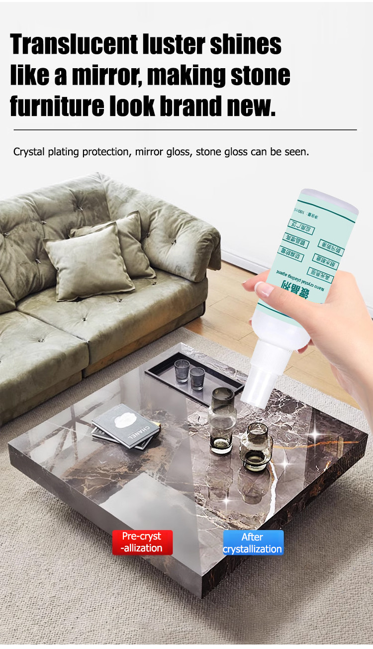 Stone Crystal Coating Agent Enhanced Brightening Crystallizer Tile New ...