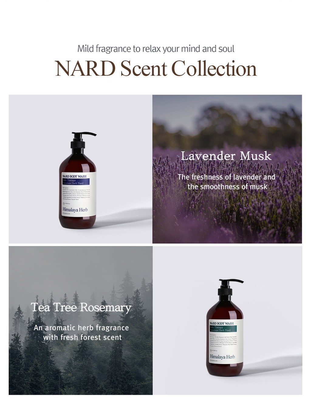 [NARD] Body Wash / Body Shower, 500ml/1000ml - Long-lasting Moisture | Shopee Malaysia