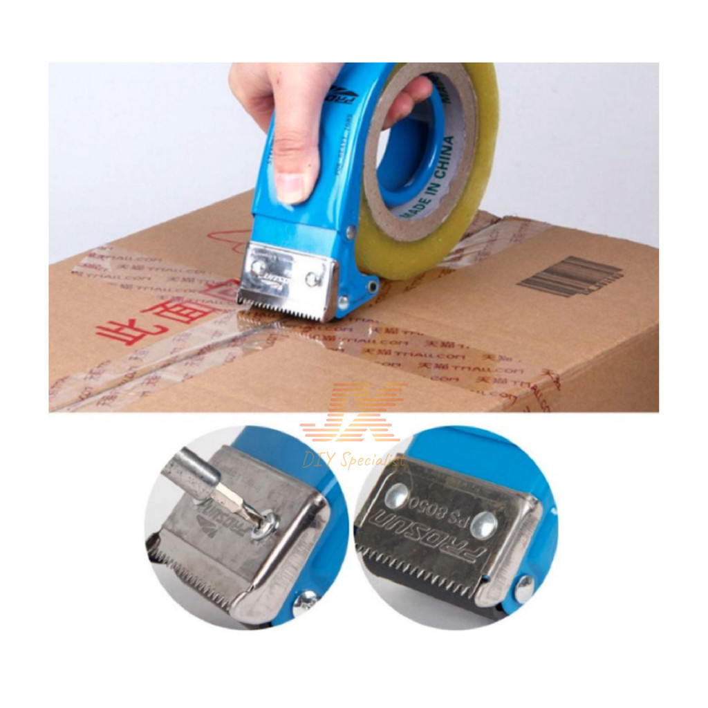 PROSUN OPP Tape Dispenser Blades Only Tape Cutter Stainless Steel Blade ...