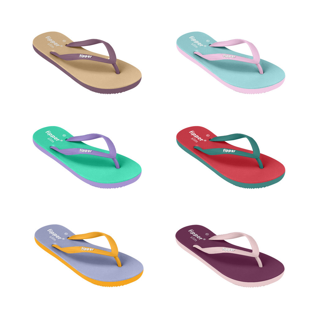 Fipper Slim Rubber Slipper New Collection for Women | Shopee Malaysia