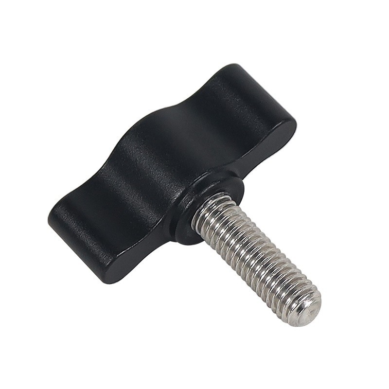 XT-XINTE 2pcs M5 Aluminium Alloy Hand Screw Tighten Handle Bolts T ...
