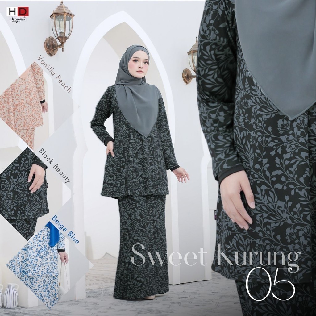Kurung Sweet 05 by Humaira Design | Shopee Malaysia