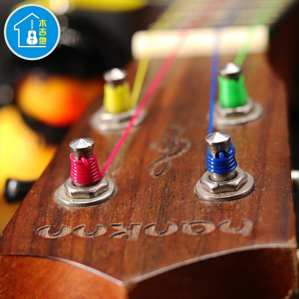 【Fast delivery】4 Rainbow strings Colorful Ukulele String Instrument ...