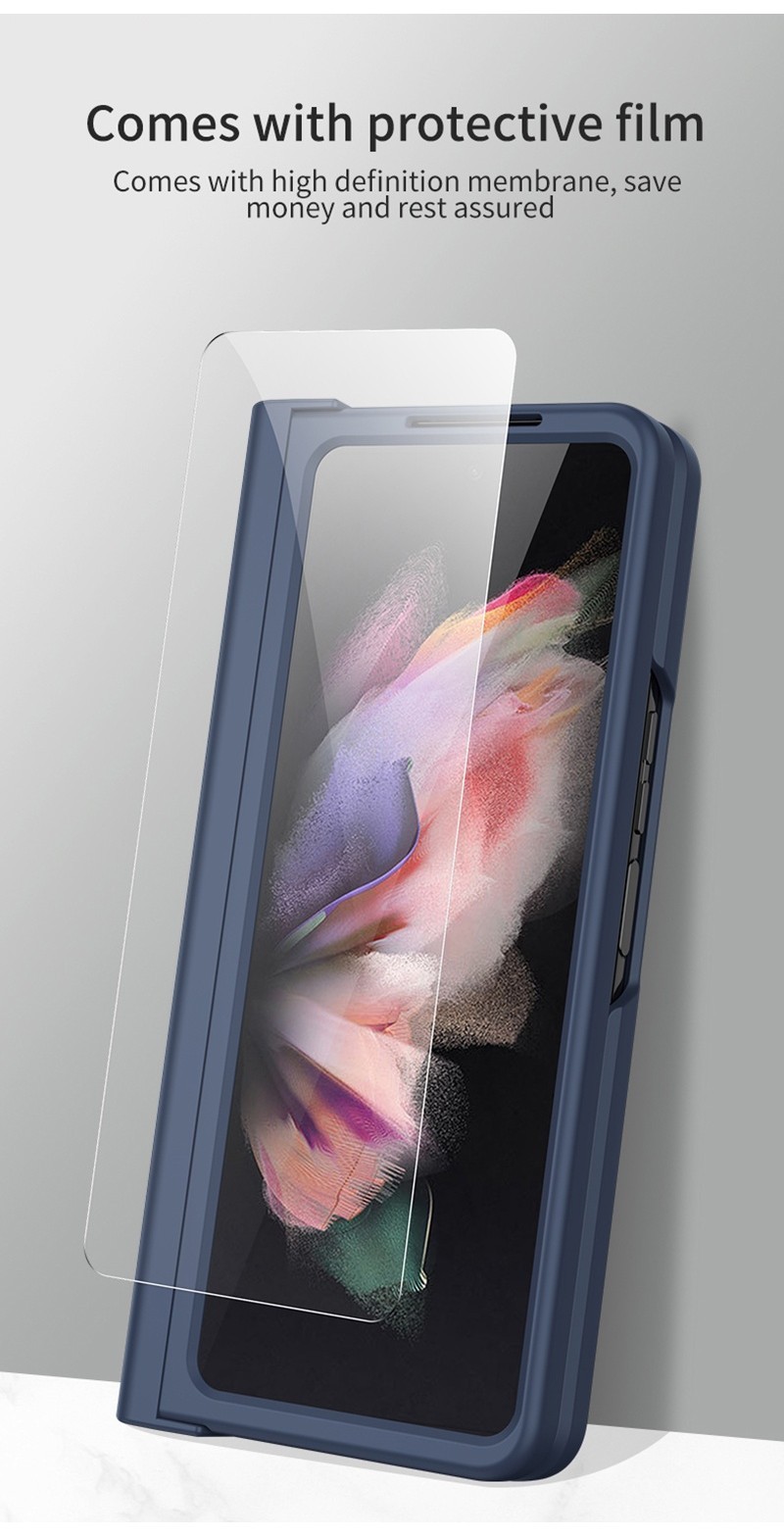 Phone Case For Samsung Galaxy Z Fold 6 5 4 3 5G With S Pen Slot Holder ...