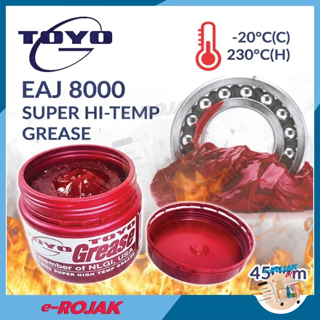 Toyo-G EAJ 8000 HIGH Temp Grease 高温润滑脂 | Shopee Malaysia