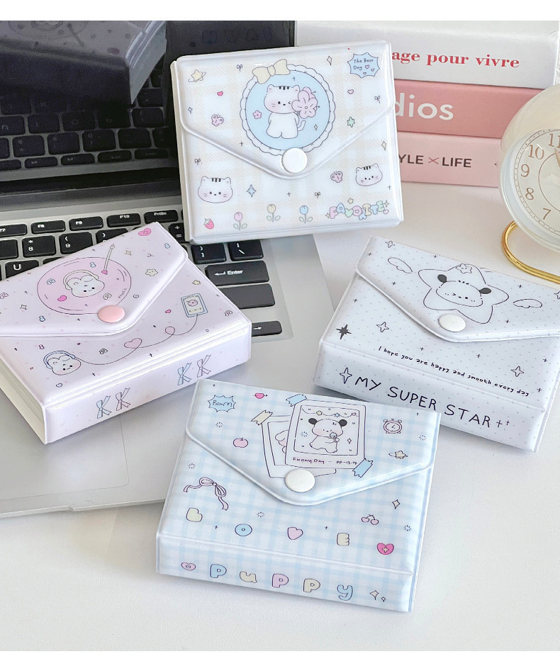 Korean Ins Cartoon Star Chasing Envelope Card Bag Idol Card Booklet ...