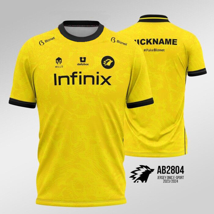 Jersey ONIC 2024 HOME & AWAY V NECK VERSION (FREE CUSTOM NICKNAME ...