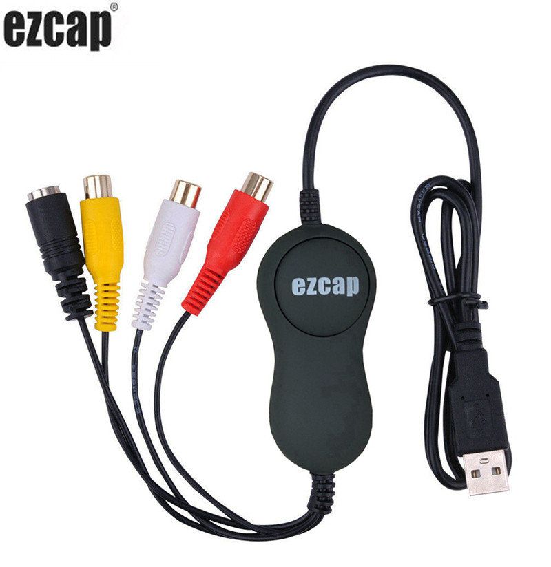 Original EZCAP AV S-Video USB 2.0 Audio Video Capture Card Plate ...