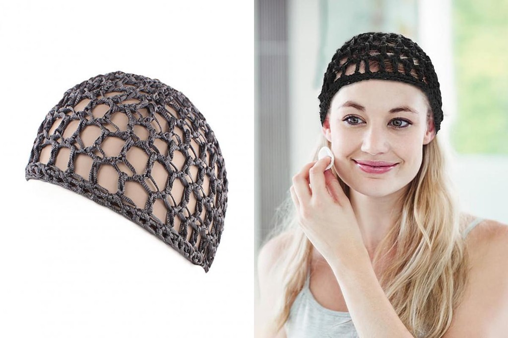 Hair Net for Wear Multi-purpose Hair Net 2 Pcs Nightcap Crochet Mesh ...