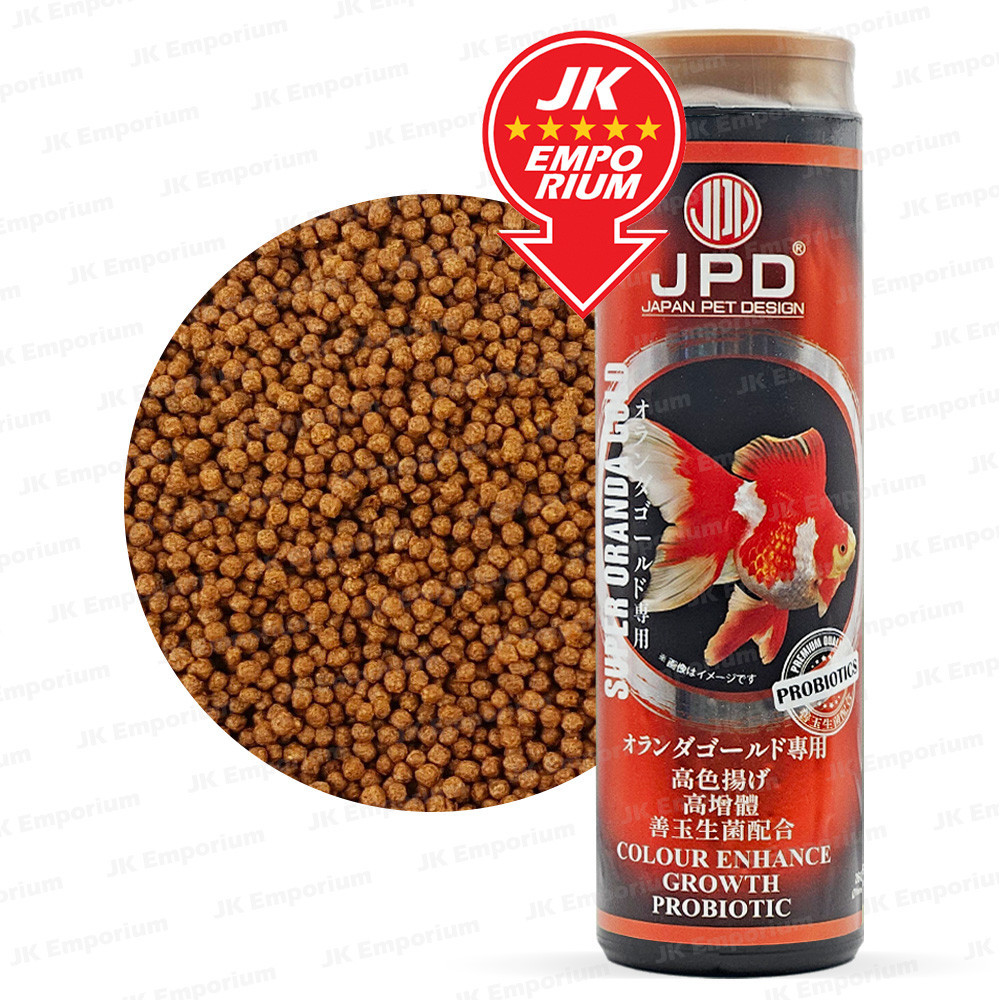 JPD Super Oranda Gold 260g Probiotic Color Enhance Fish Food Floating ...
