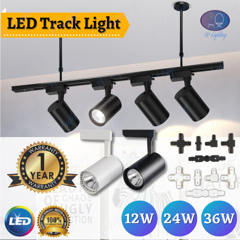 LED TRACK JOINT 12W 24W 36W TRACK JOINT WITH RAIL TRACK LIGHT 1 METER ...