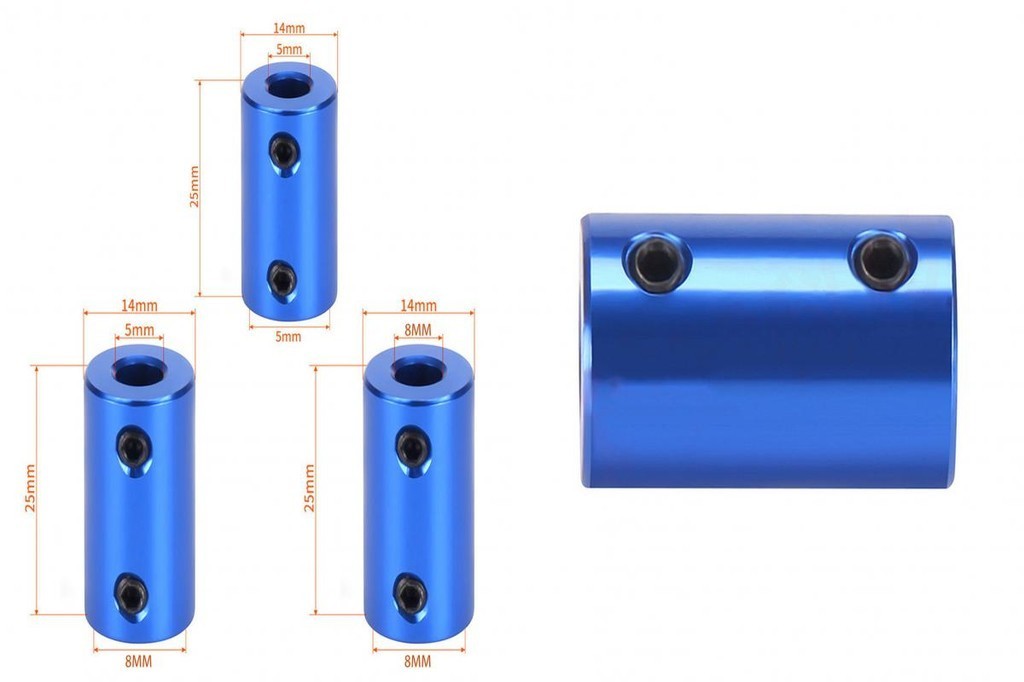 SN High Torque Gear Case Coupler Rigid Shaft Coupling High Torque 3d ...