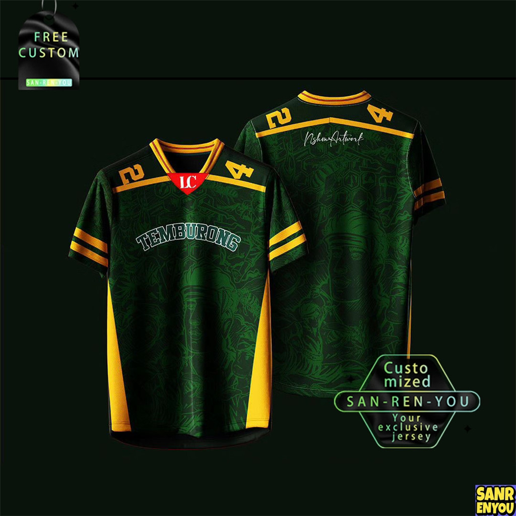 [𝐅𝐑𝐄𝐄 𝐂𝐔𝐒𝐓𝐎𝐌 ]Oversized NFL Streetwear Jersey - EDISI NFL Sublimation ...