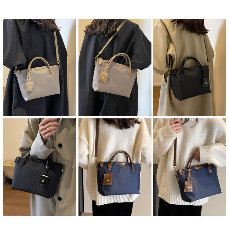 【BAGCO】Handbag Women Dumpling Bag Office Bag Sling Bag Nylon Oxford ...