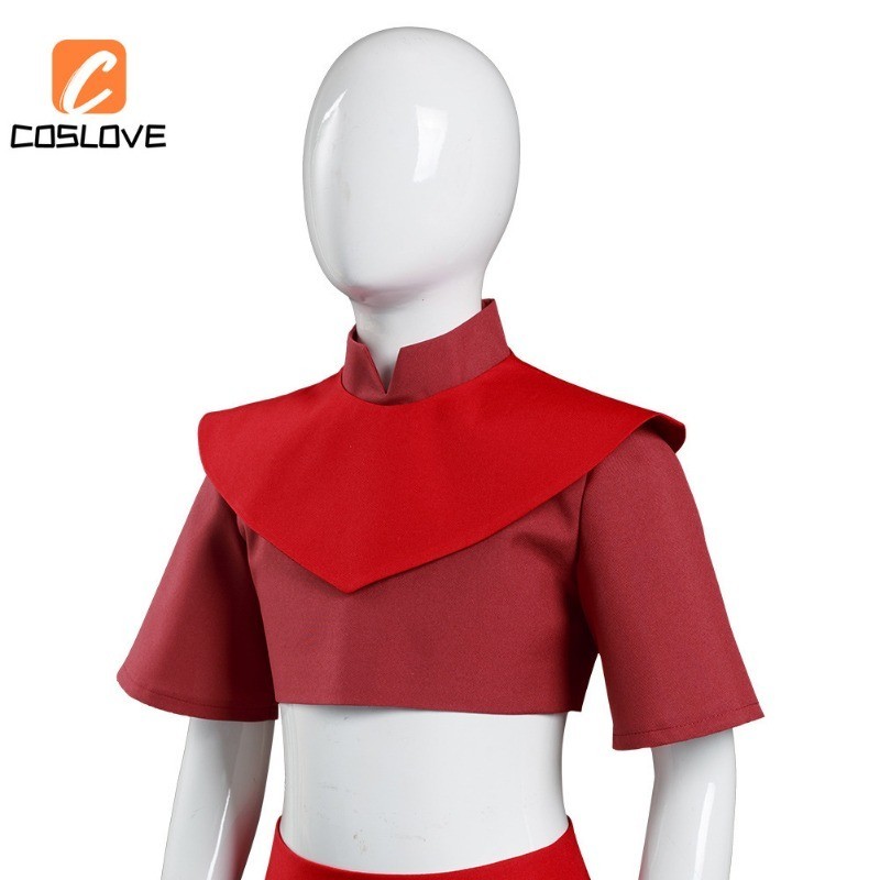 Anime Avatar The Last Airbender Ty Lee Cosplay Full Set Costume Suit ...