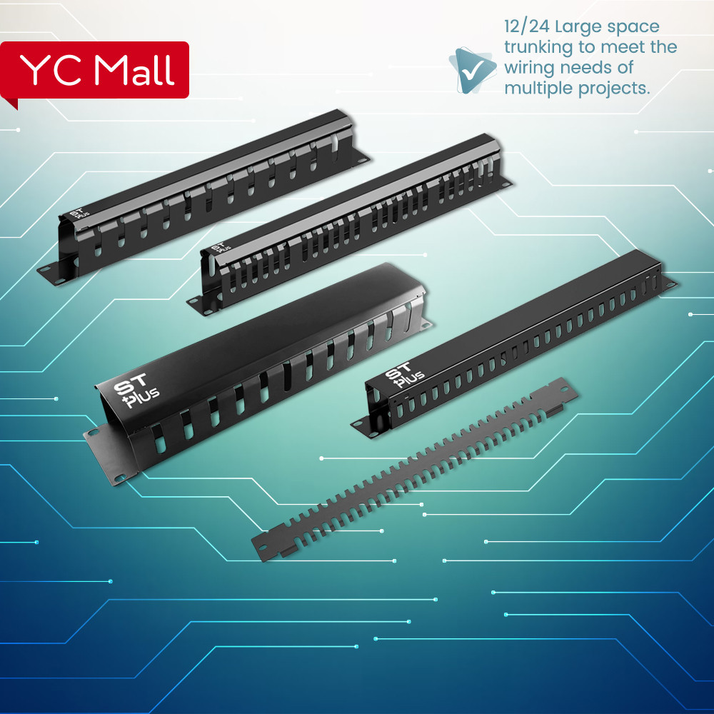 Cable Management - Finger Ducts Rack Cable Managers | Shopee Malaysia