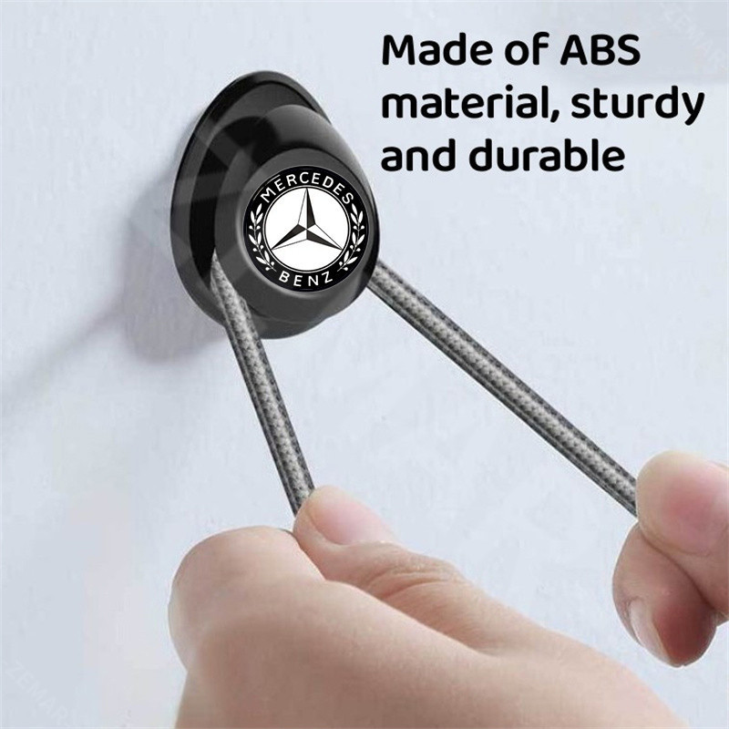 Mercedes Benz Car Hook Car Sticky Mini Storage Hook Auto Seat Back Hook ...