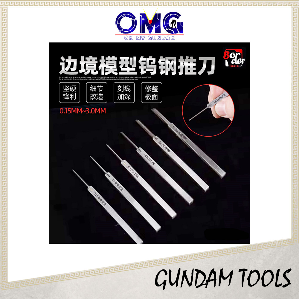 Border Cemented Carbide Engraver Chisel Blade BD0007 0.15mm - 3.0mm ...