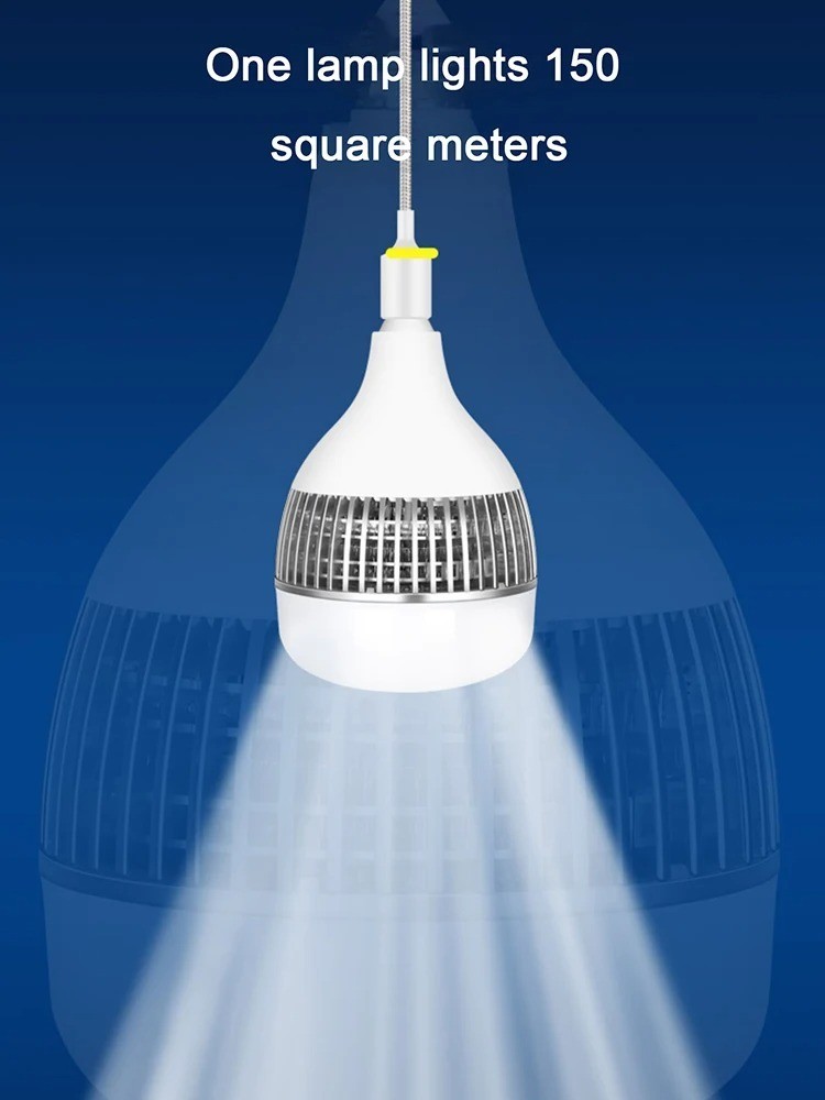 High Power Led Globe Bulb E27 100W 200W LED Bulb High Power Light Bulb ...